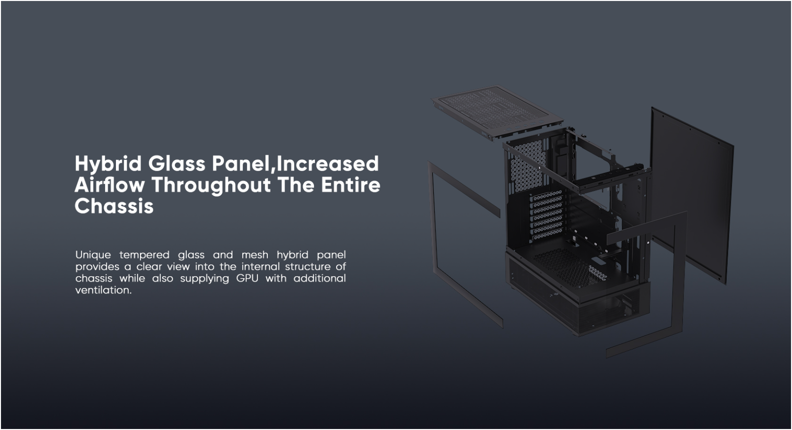 GLASS CASE +3 RGB FAN – PCHALL.GE